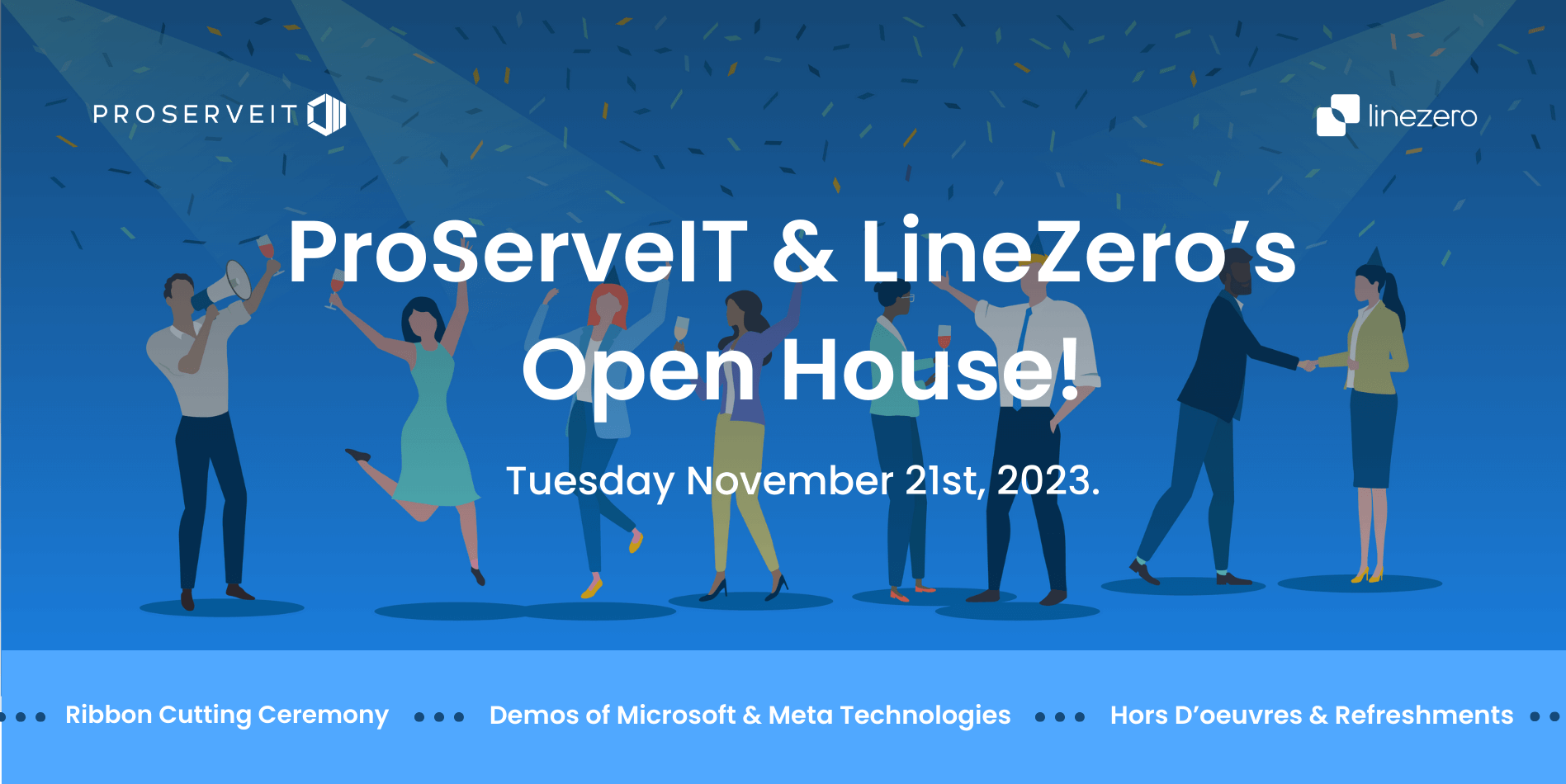 ProServeIT & LineZero Open House 2023: AI and the Metaverse Await